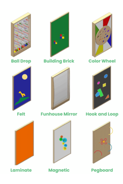 NEW! play end panels - 3 Branch