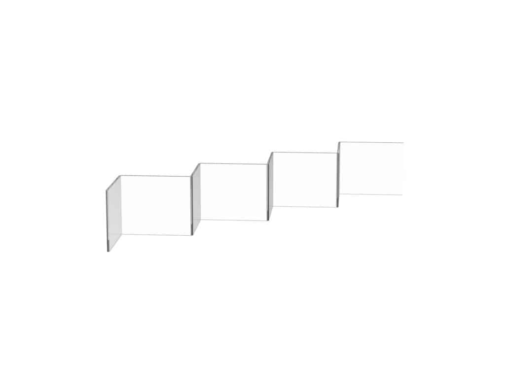 NEW! zig zag display - 3 Branch